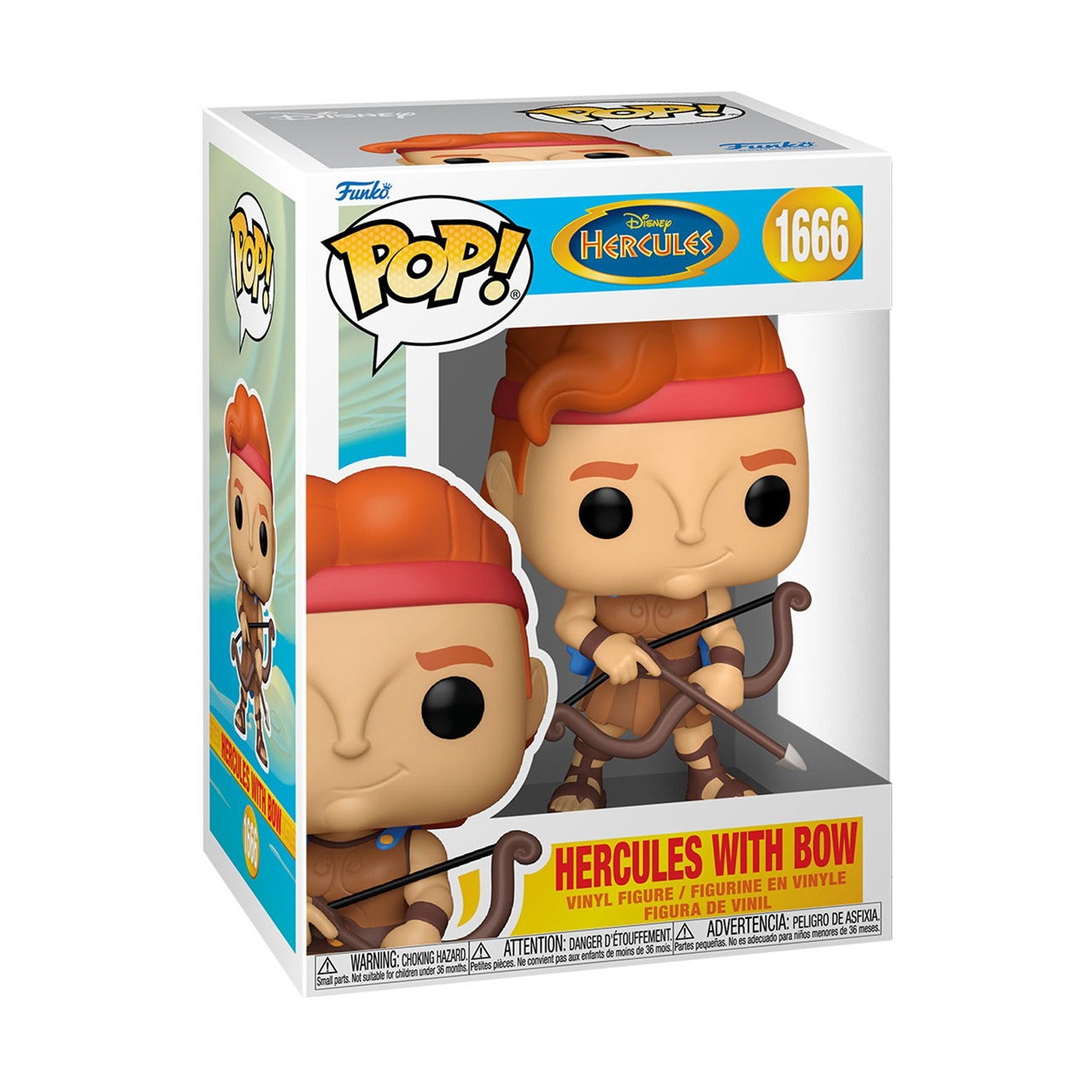 Funko Pop! Disney: Hercules 25th Anniversary - Hercules with Bow ...