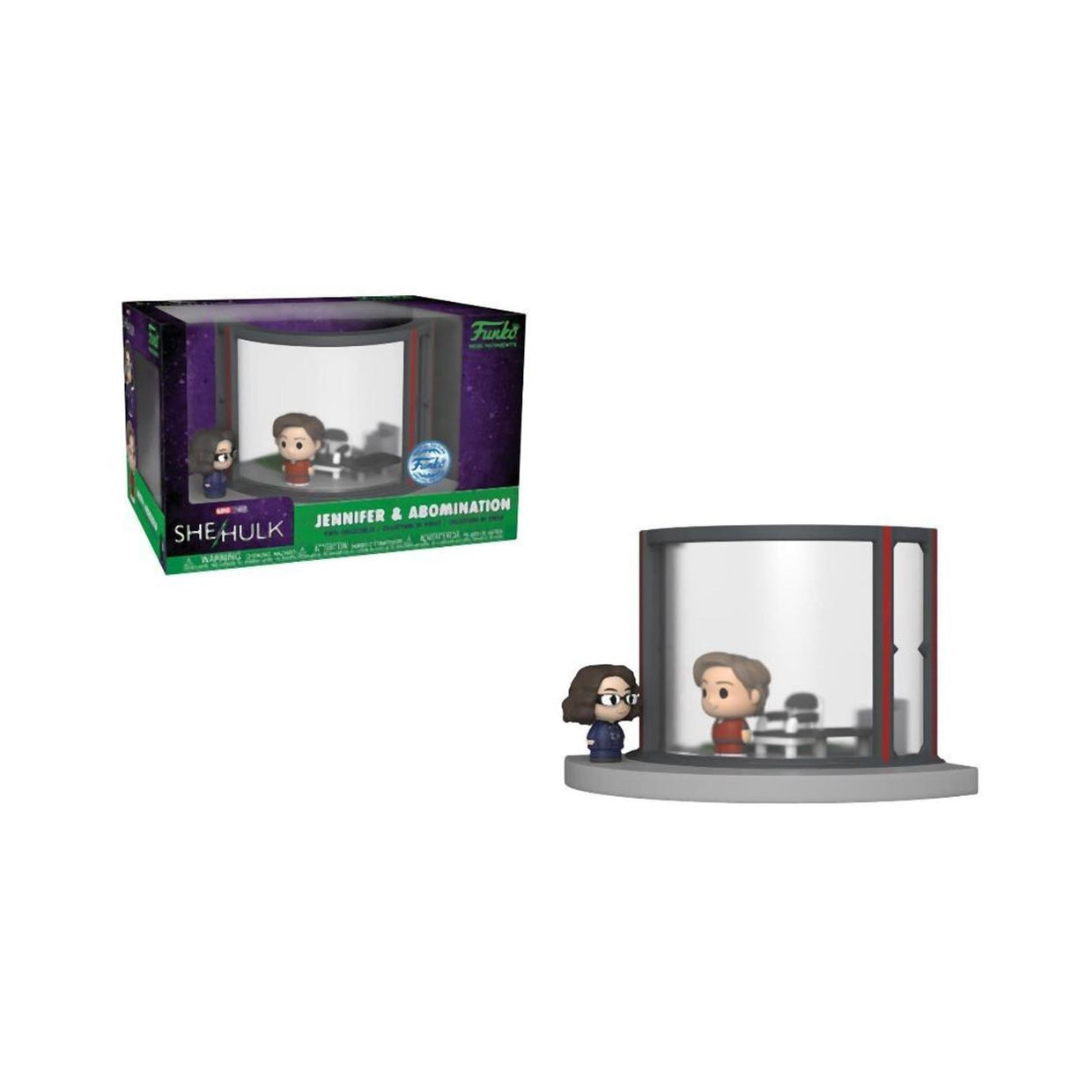 Funko Mini Moments: She-Hulk - Jennifer & Abomination Vinyl Figures ...