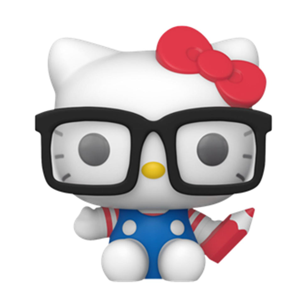 Funko Pop! Sanrio: Hello Kitty - Hello Kitty (Nerd) #65 Vinyl Figure от ...