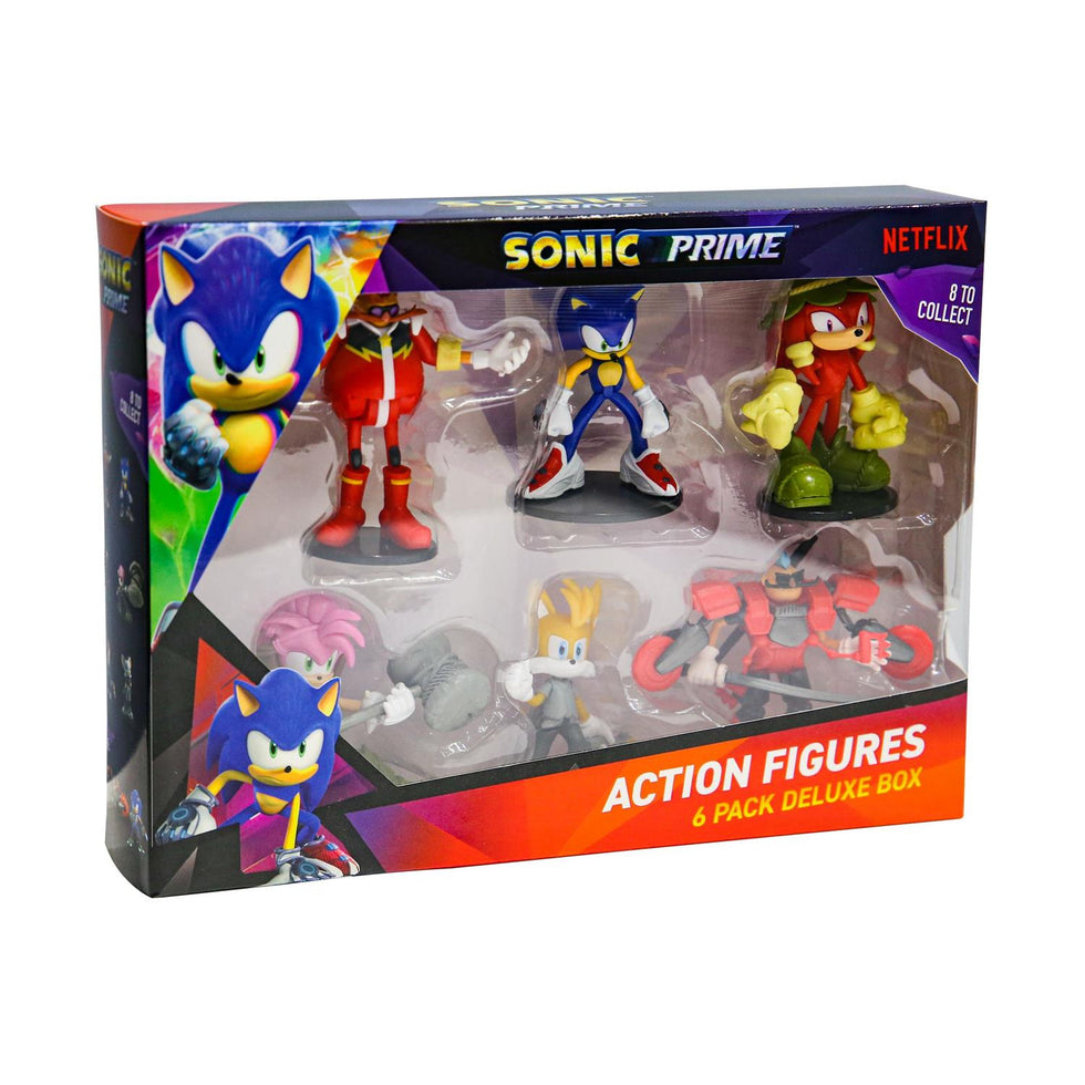 P.M.I. Sonic Prime 6 Pack Deluxe Box Фигури от P.M.I. в Sunday Habit