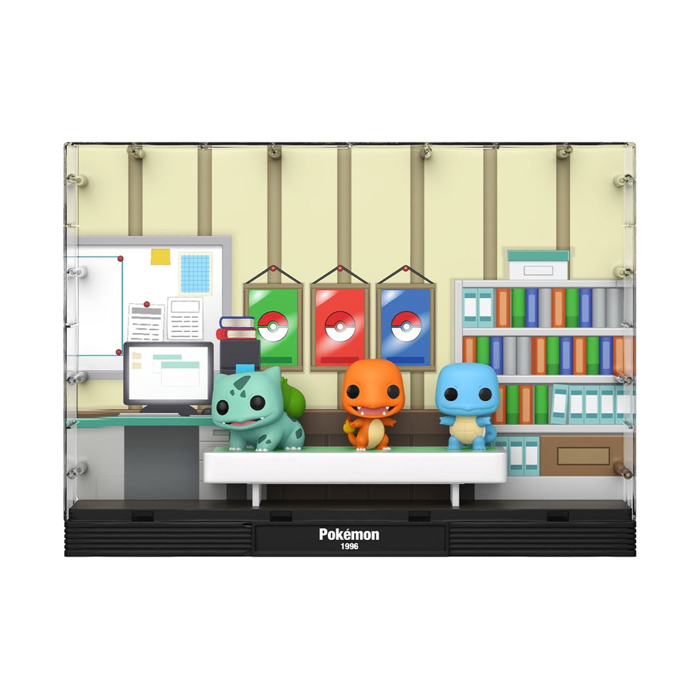 Funko Pop! Moment Deluxe: Pokemon Starters (1996) - Bulbasaur, Charman ...