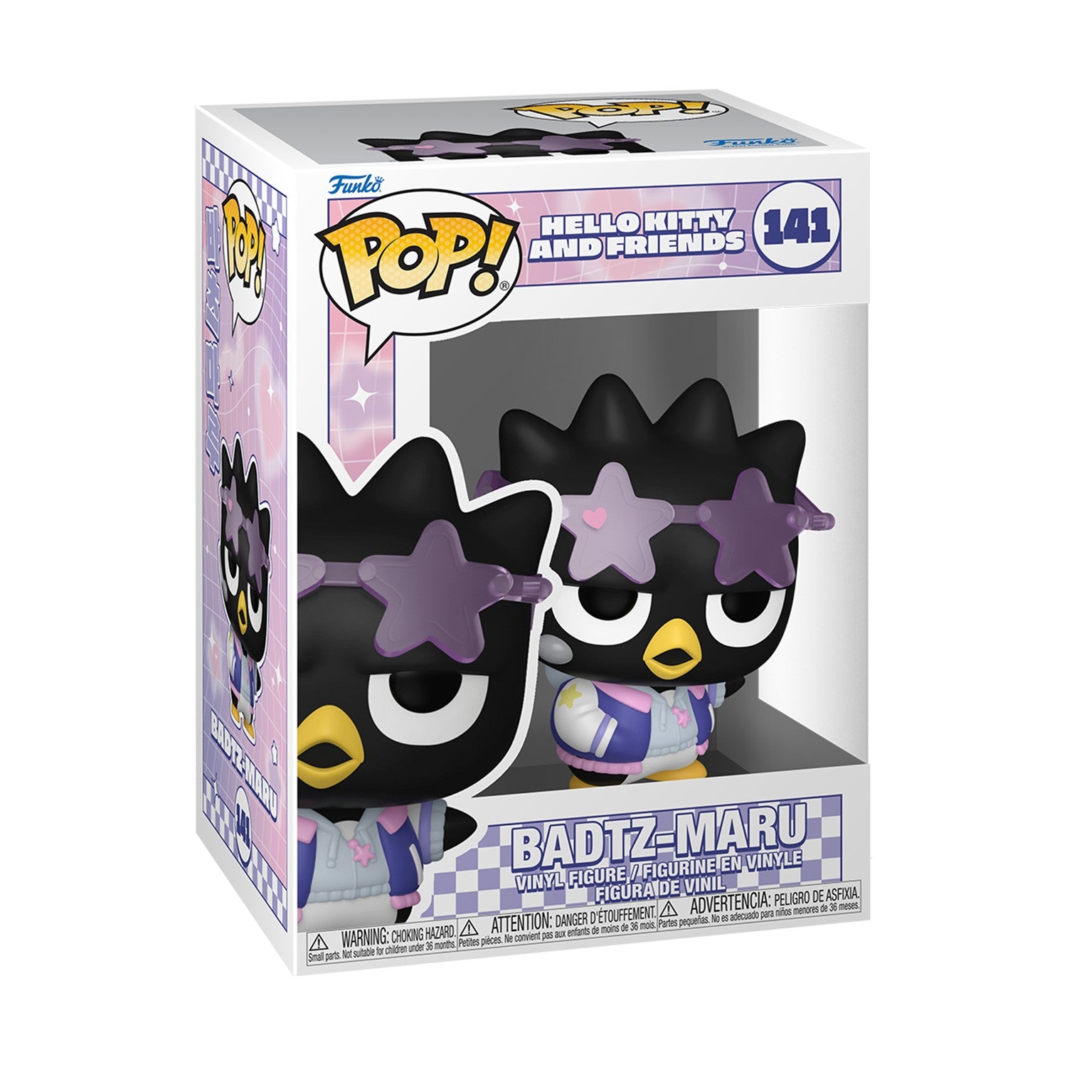 Funko Pop!: Hello Kitty and Friends - Badtz-Maru #141 Vinyl Figure ...