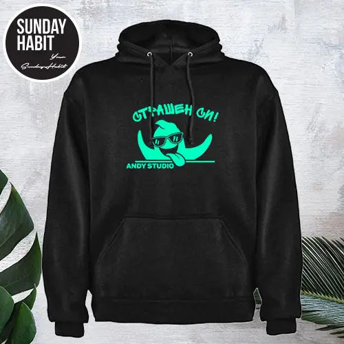 ANDY STUDIO - Страшен си! - светещ черен суичер от Andy Studio в Sunday ...